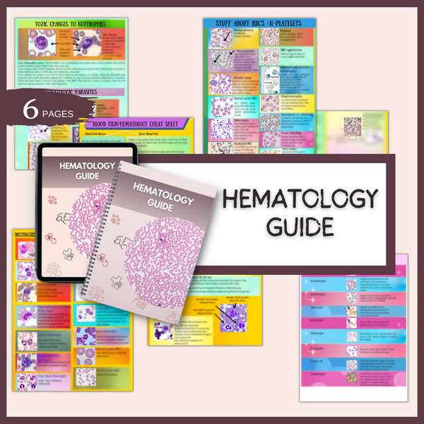 HEMATOLOGY GUIDE |7 PAGES | 7 TOPICS – Vet Focus