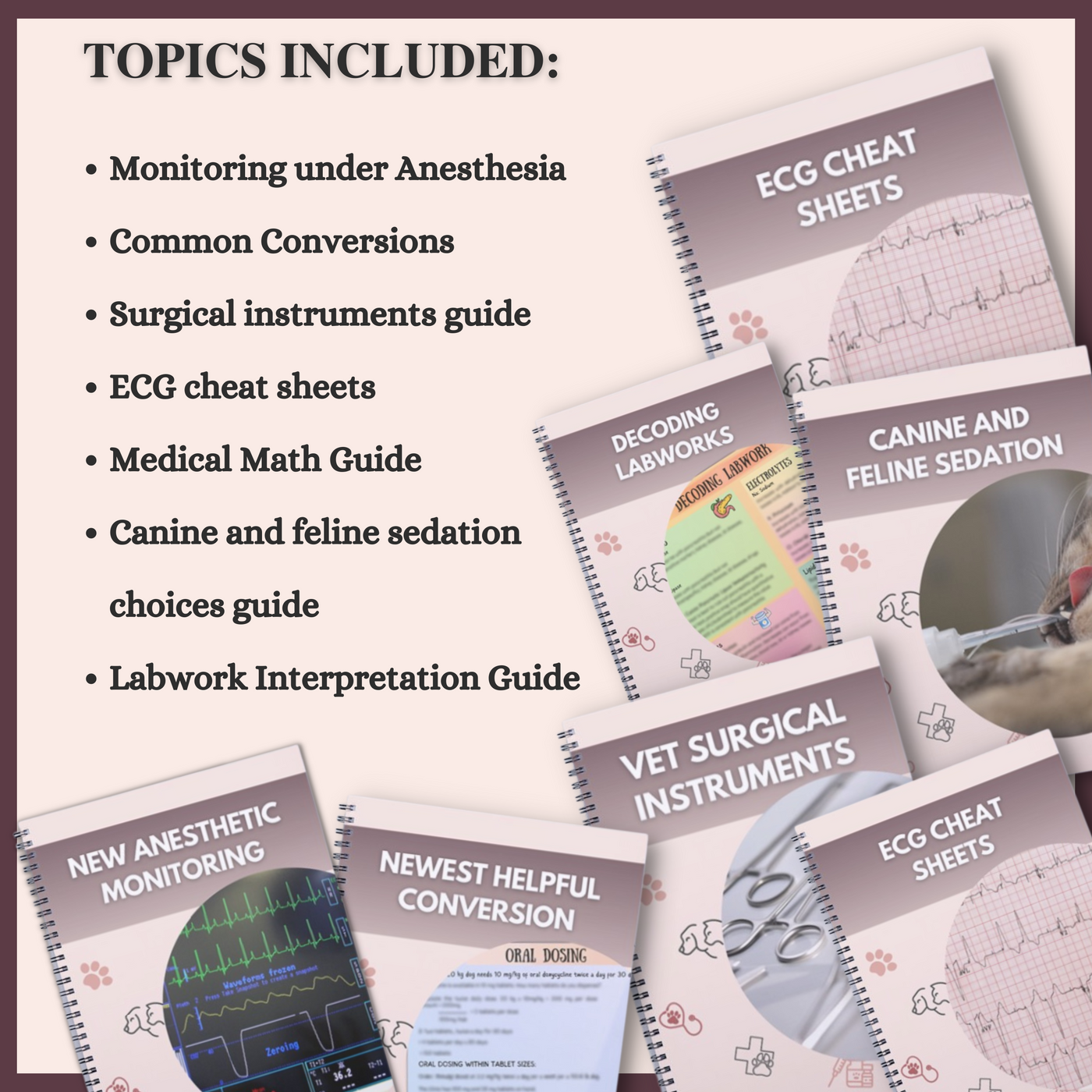 VETERINARY SURGERY BUNDLE | 32 Pages | 7 Topics – Vet Focus
